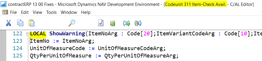 Codeunit 311 Item-Check Avail. Functions ShowAndHandleAvailabilityPage and ShowWarning · Issue ...