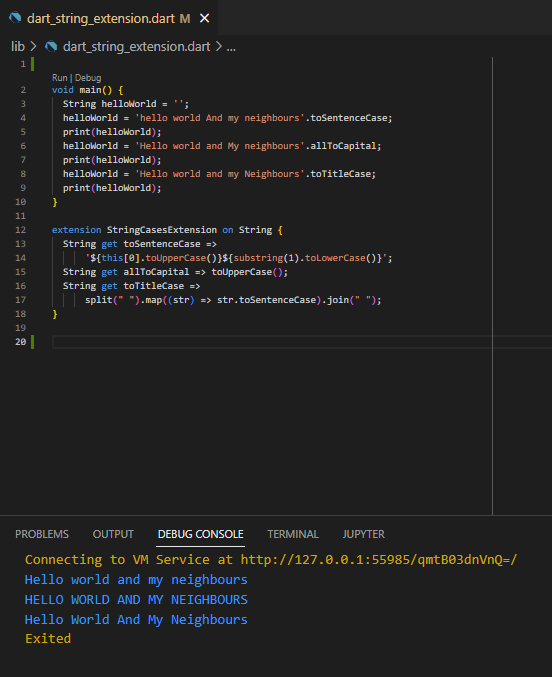 A Dart Extension To Convert Any String Into The Desired Case
