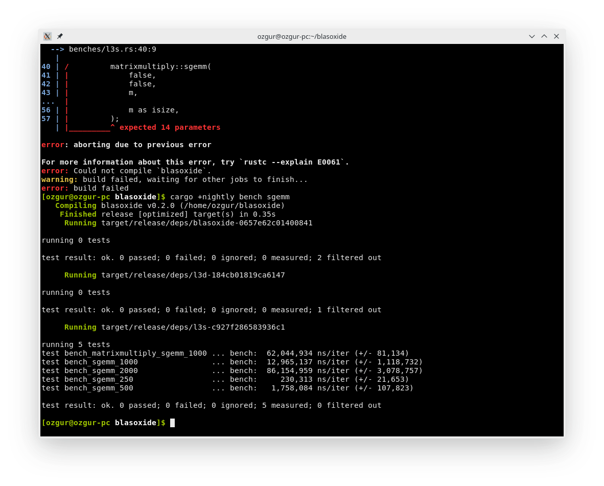 Use blasoxide for BLAS operations · Issue #602 · dimforge/nalgebra · GitHub