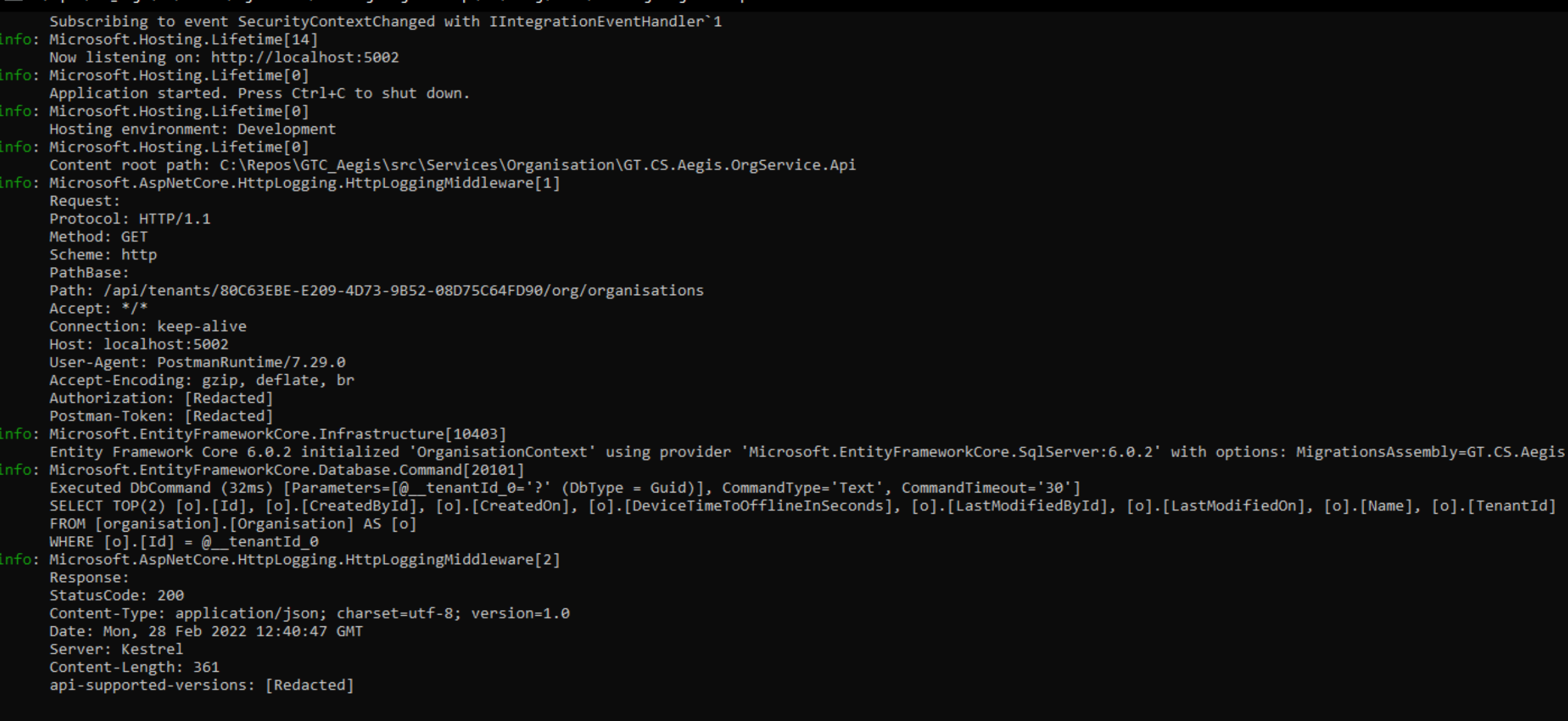 Log format in net6.0 has changed and broken k8s log output · Issue #40448 · dotnet/aspnetcore ...