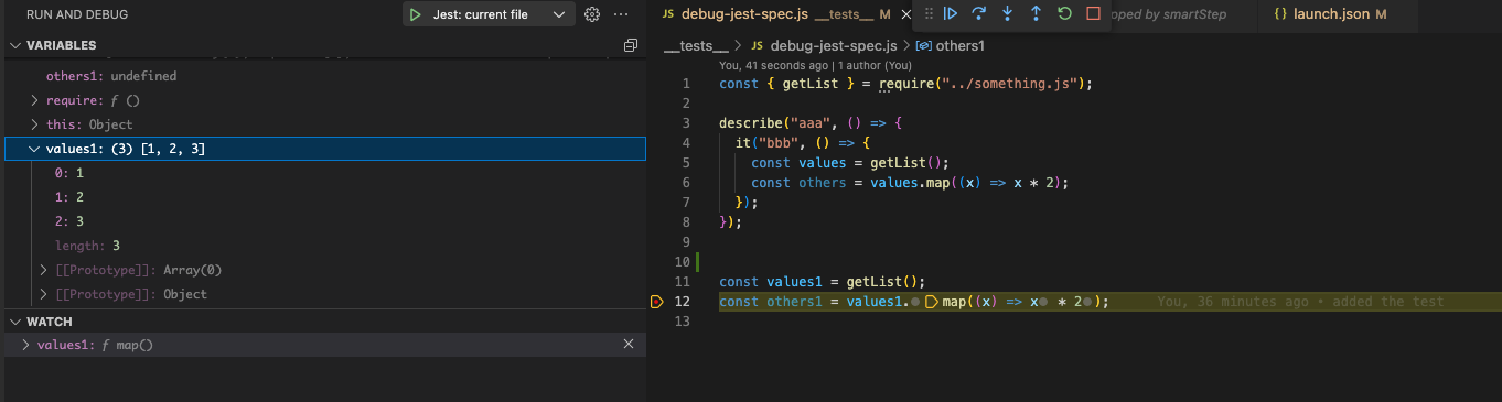 Vscode 1751 Shows Wrong Values When Debugging Watch And Hover With Jest Tests · Issue 1564