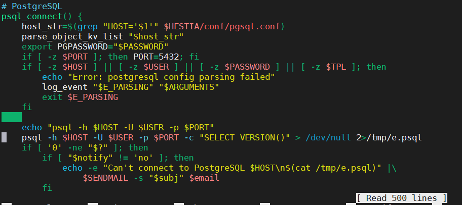 Postgre backup fails · Issue #1068 · hestiacp/hestiacp · GitHub