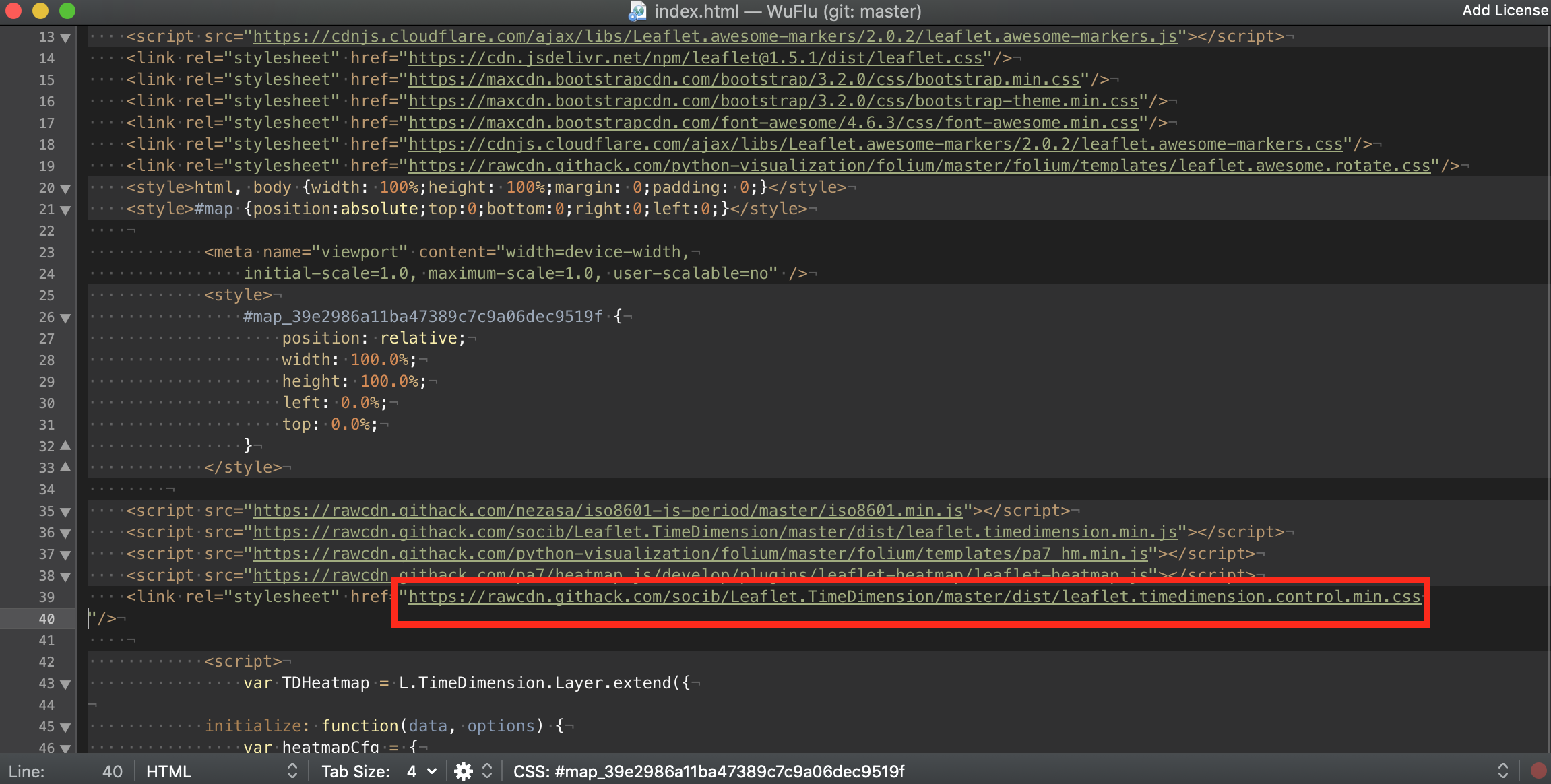 HeatMapTime Time Slider broken styling · Issue #1262 · python-visualization/folium · GitHub