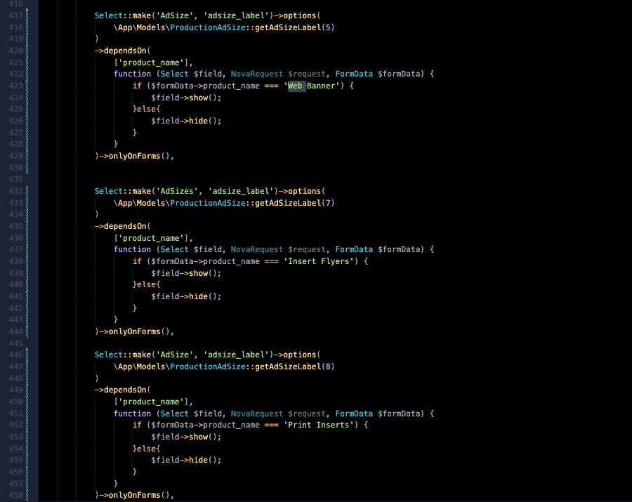 Dependson Issue For Multiple Fields · Issue 4057 · Laravelnova Issues · Github