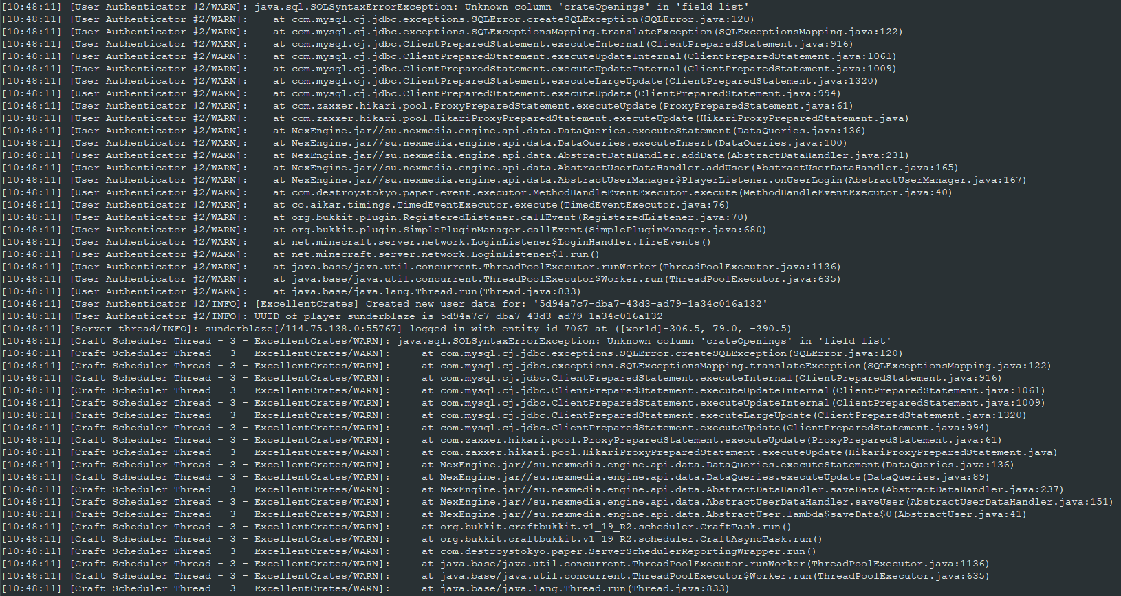 Plugin breaks on v4.1.6 · Issue #79 · nulli0n/ExcellentCrates-spigot ...