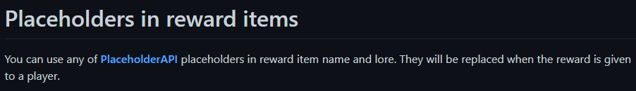 Are we able to use PlaceholderAPI placeholders in commands in crate rewards? · Issue #84 ...
