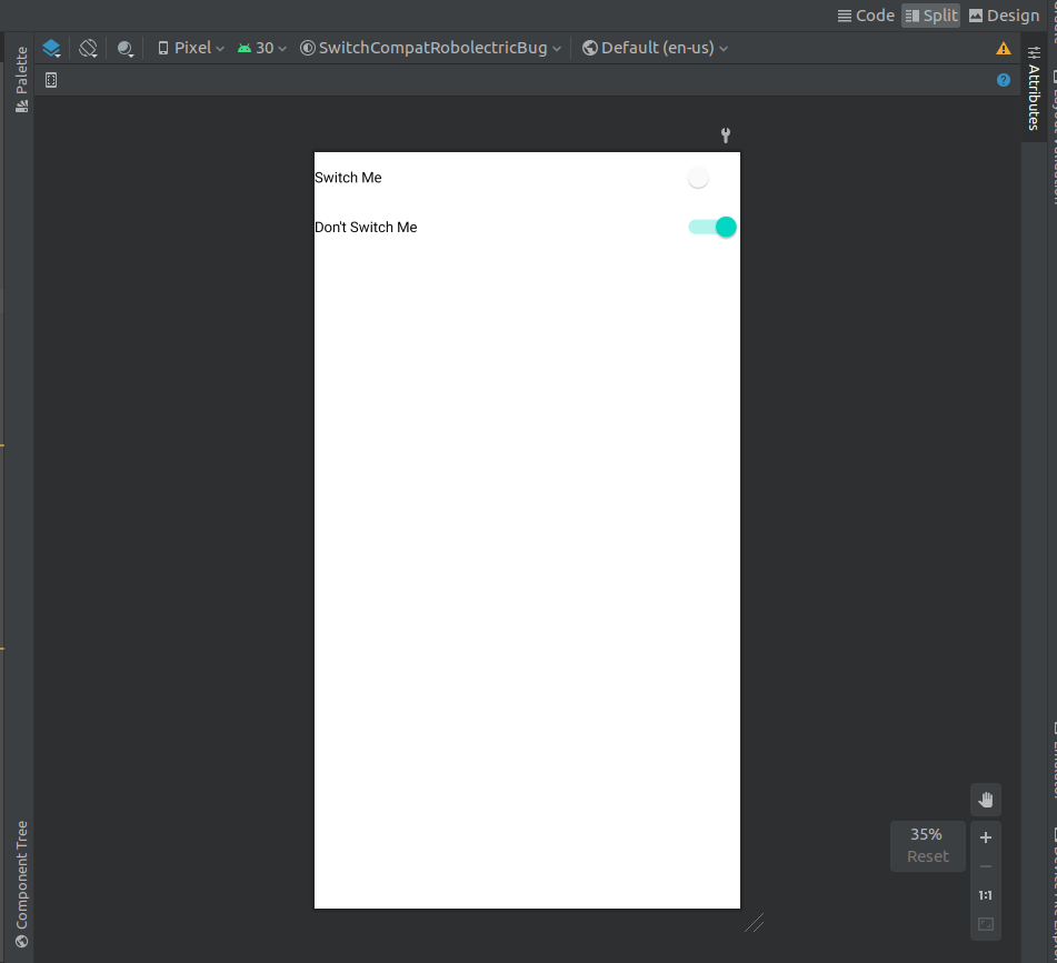 Switchcompat In A Constraintlayout In A Nestedscrollview Has Inaccurate Height · Issue 6043