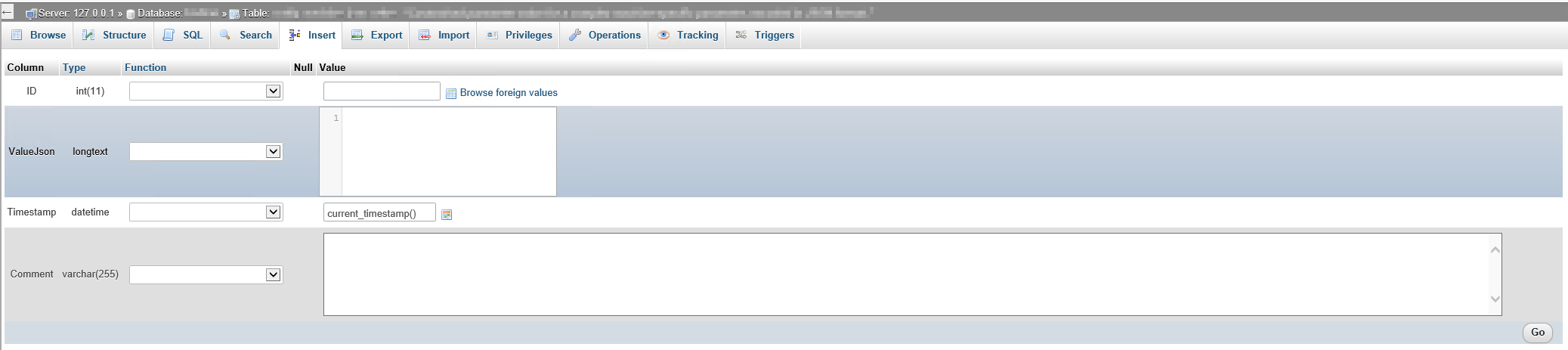 JSON input transformation editor is very narrow · Issue #16223 · phpmyadmin/phpmyadmin · GitHub