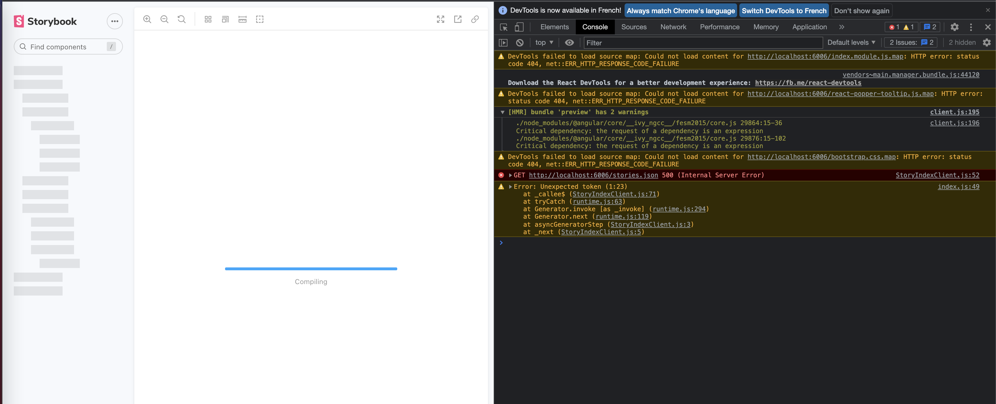 Error After Activation Of Storystorev7 · Issue 16365 · Storybookjs Storybook · Github