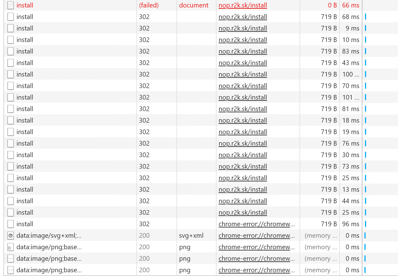 Recursive Redirect To Install After Application First Use · Issue 4027 · Nopsolutions 1457