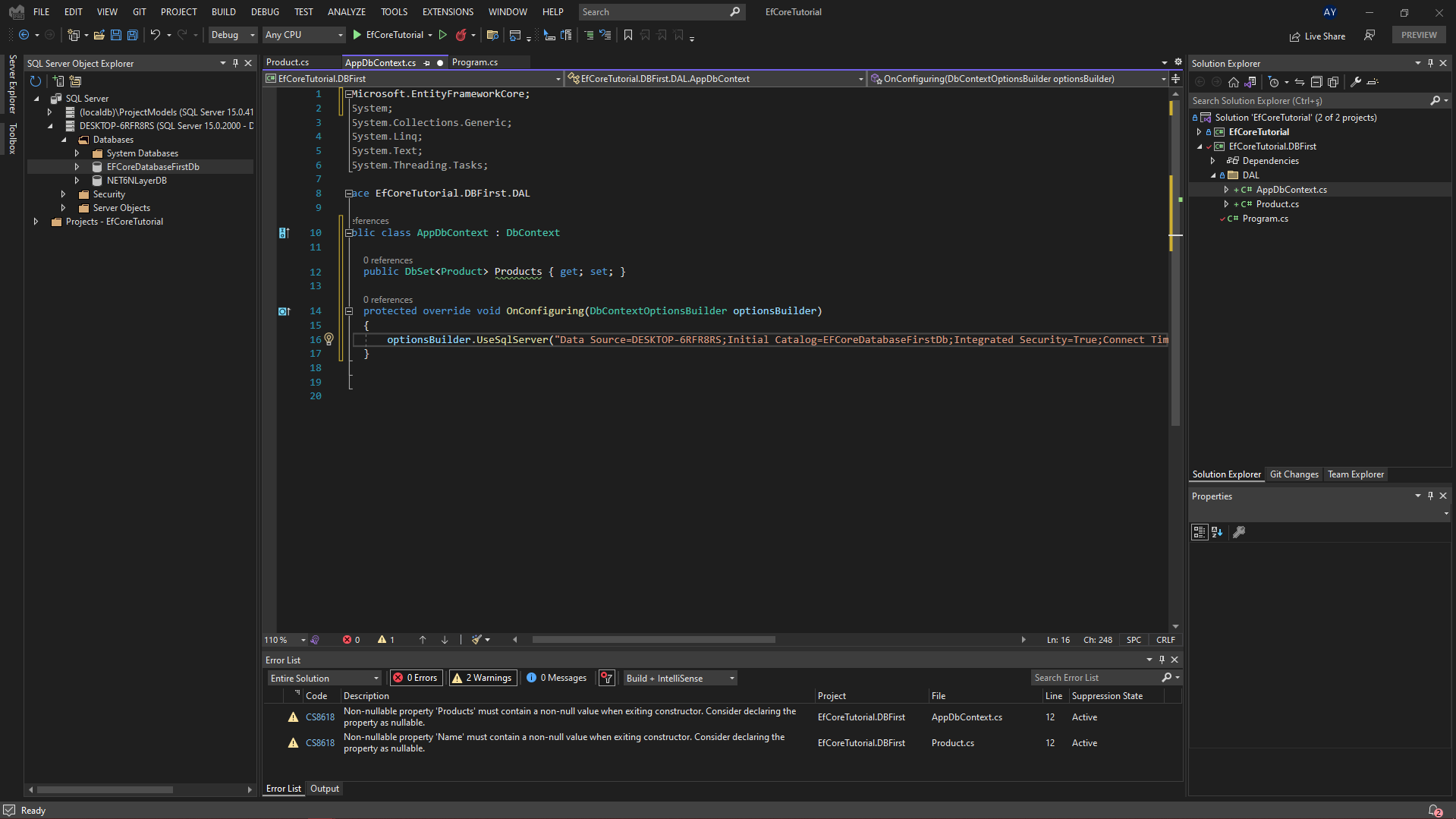 GitHub - alicanyilmazz/EfCoreTutorial