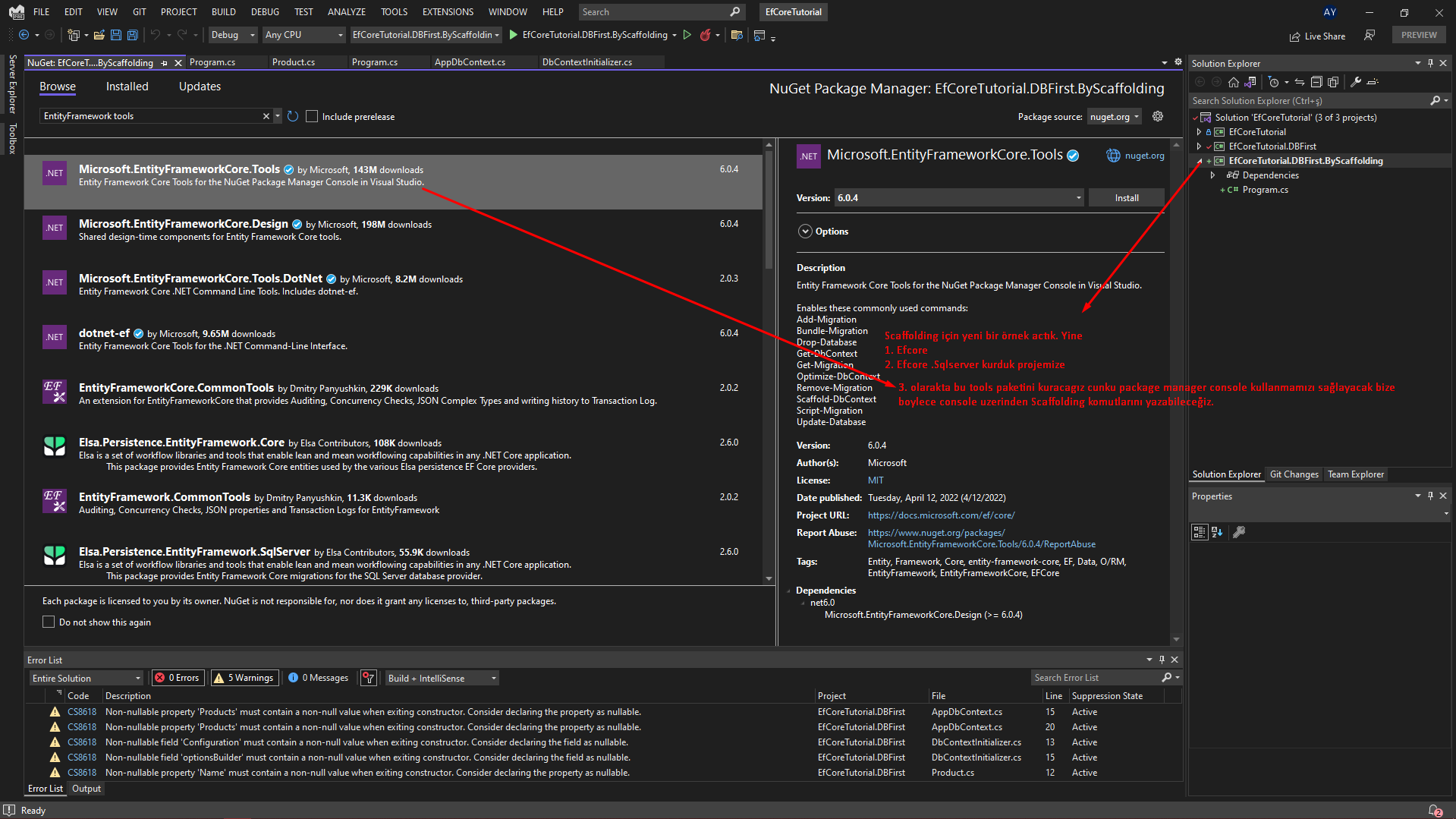 GitHub - alicanyilmazz/EfCoreTutorial