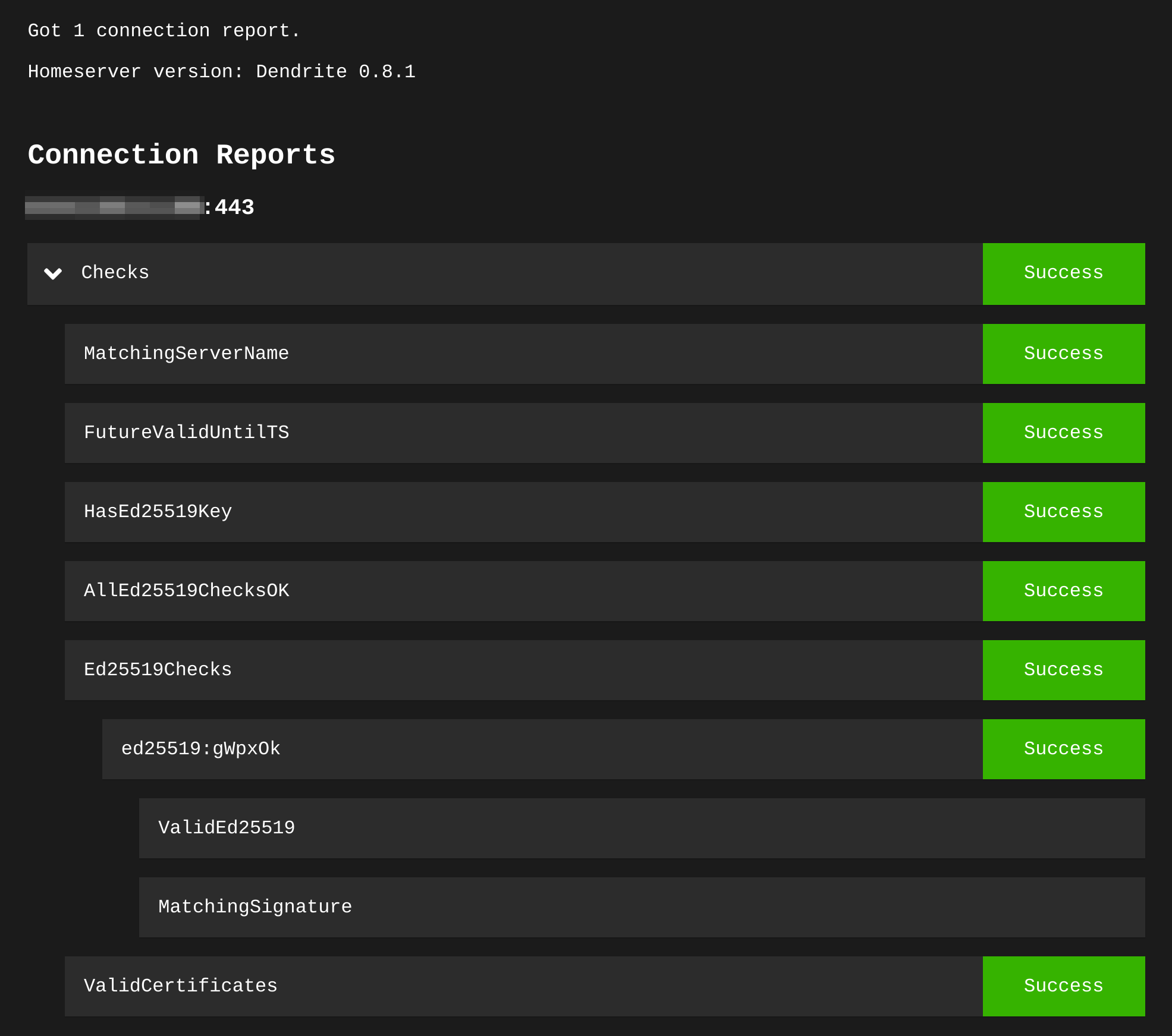 TLS certificate error message for valid certificate · Issue #2380 · matrix-org/dendrite · GitHub