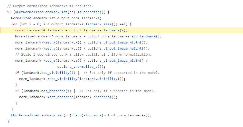 Get the 3d coordinate output of the model · Issue #3735 · google-ai-edge/mediapipe · GitHub
