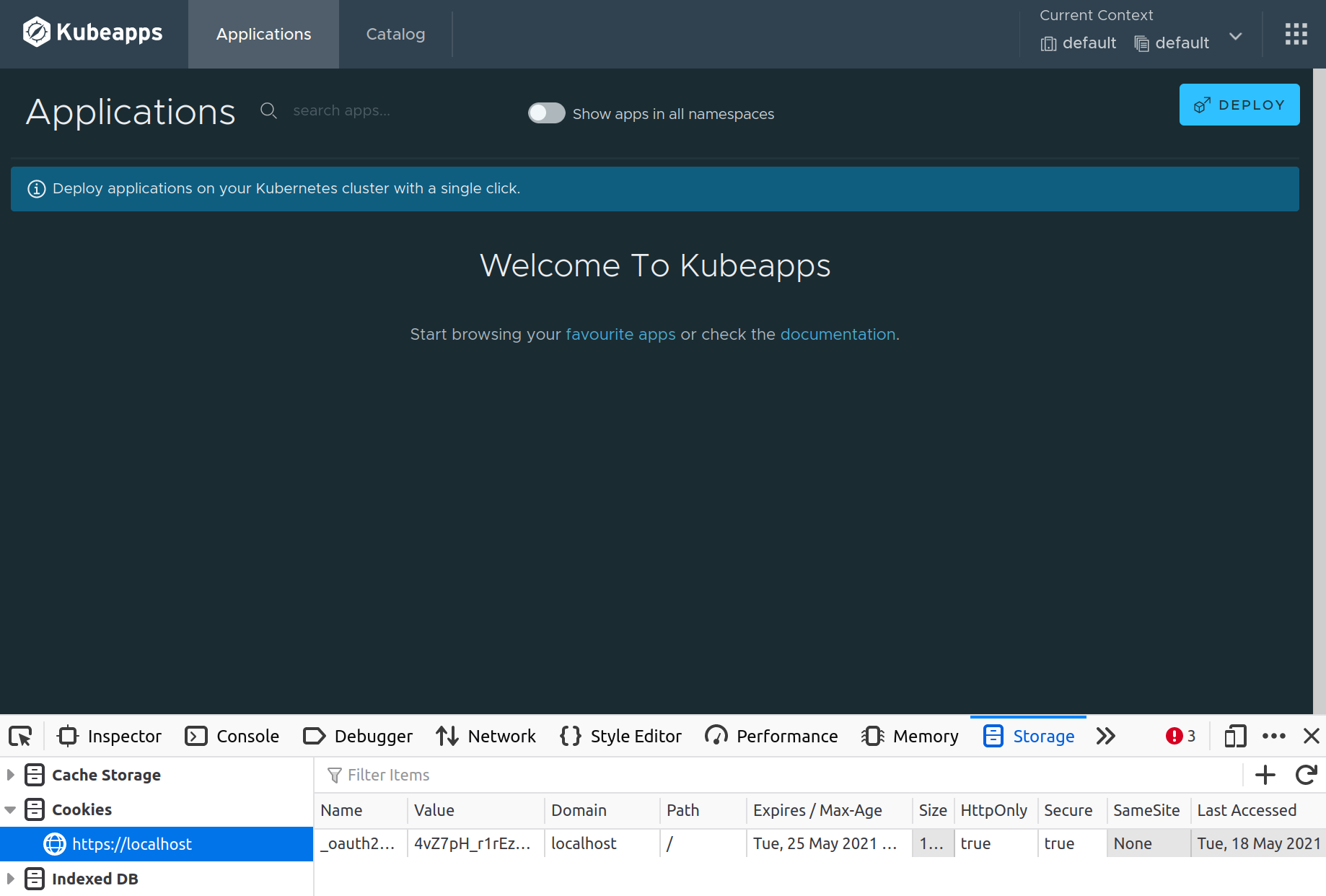logout does not work in oidc/sso setup · Issue #2827 · vmware-tanzu/kubeapps · GitHub