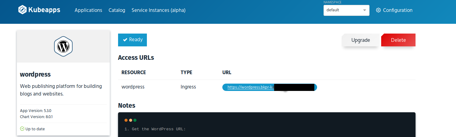 Ingress URL not shown in the AppView · Issue #1307 · vmware-tanzu/kubeapps · GitHub