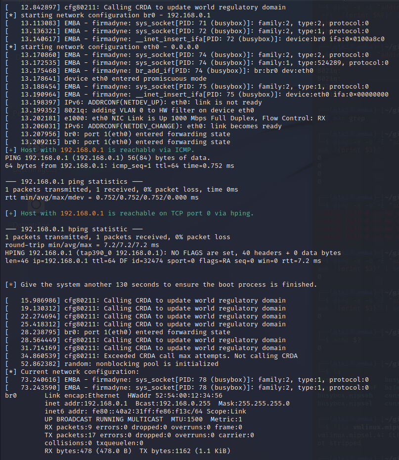 System Mode Emulation Stuck In Infinite Loop Axis Firmware · Issue