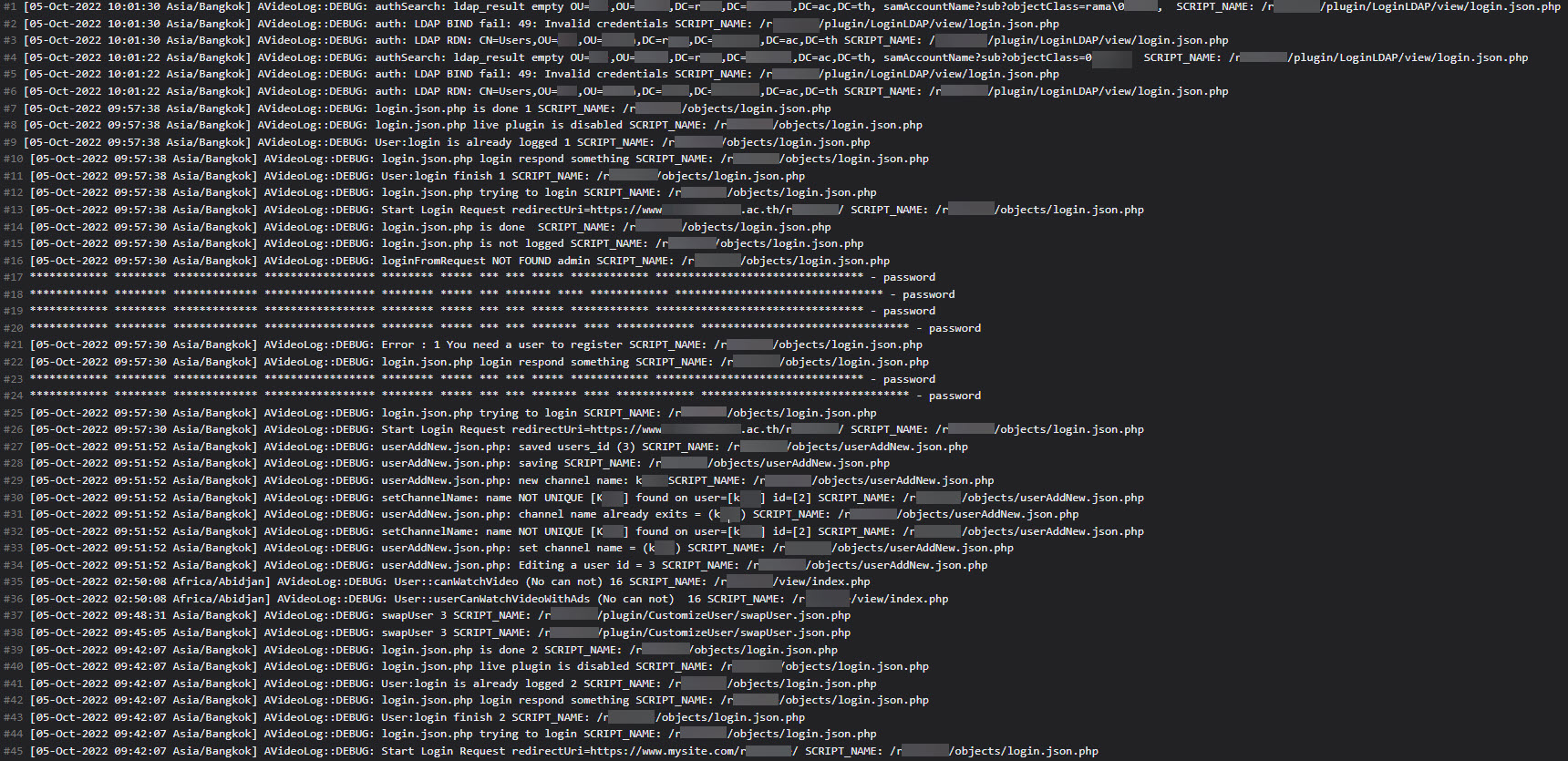 Cannot find User Authentication such as Bind and Search on LDAP Authentication Pulgins · Issue ...