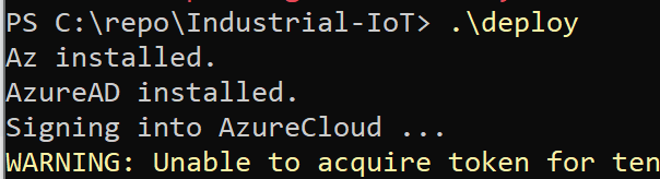 Deployment error · Issue #1488 · Azure/Industrial-IoT · GitHub