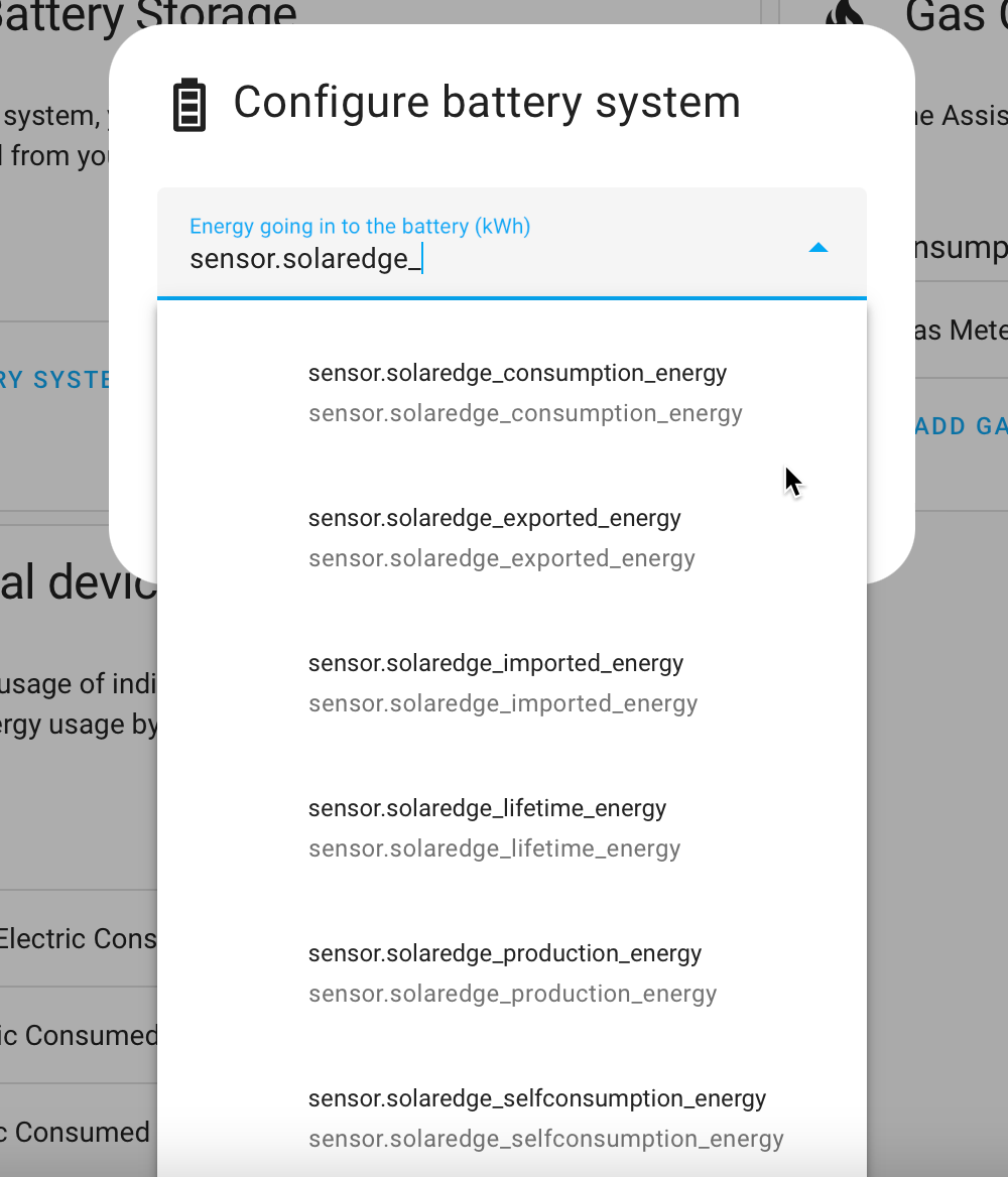 Use Battery Data In Energy Dashboard · Issue 113 · Willcodeforcats Solaredge Modbus Multi · Github