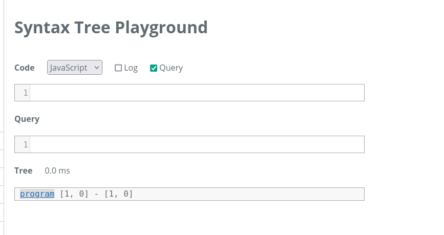 Playground: Rename query to highlighting · Issue #1305 · tree-sitter/tree-sitter · GitHub