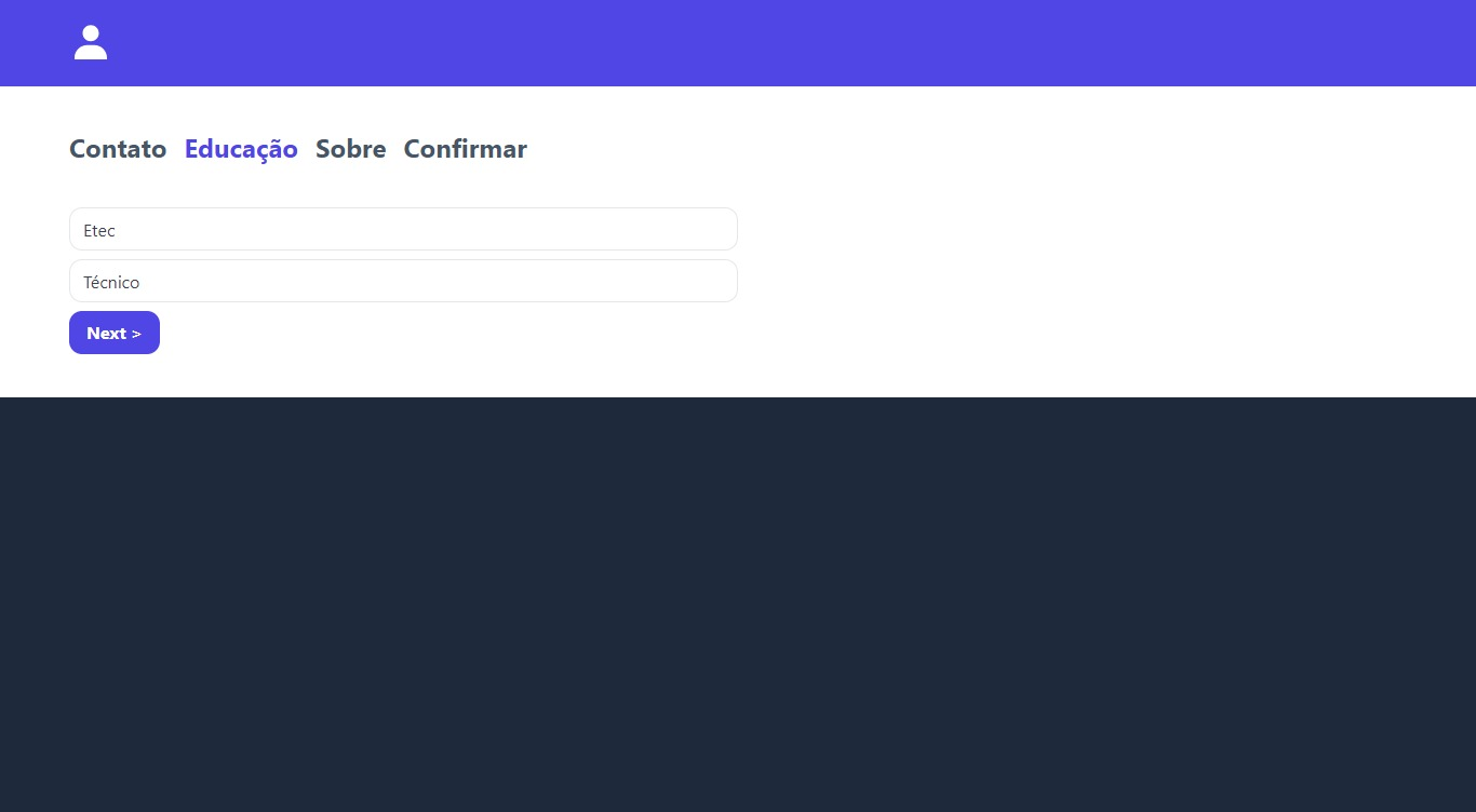 GitHub - edpadua/MultStepForm: This project consists of a registration form of users divided ...