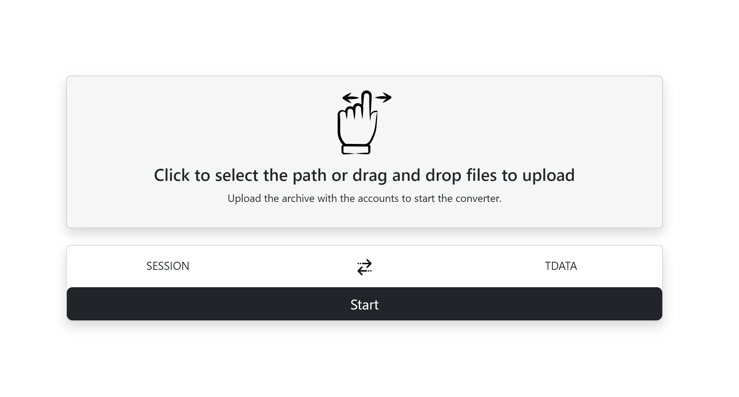 GitHub - gaponukz/converter_service: Session Tdata converter