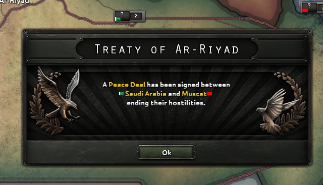 Sau Oma Mutiple War Decalrations And White Peaces · Issue 11078 · Kaiserreichkaiserreich 4