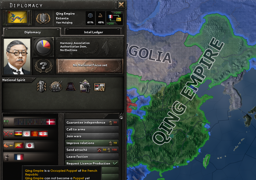 QIE - China united renames Beijing Government to Qing Empire · Issue #11150 · Kaiserreich ...