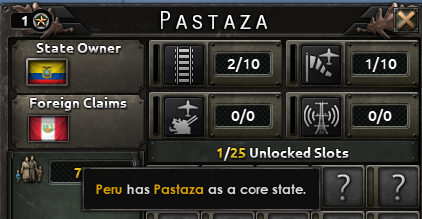 PRU - Claims on core in Pastaza · Issue #11277 · Kaiserreich/Kaiserreich-4-Bug-Reports · GitHub
