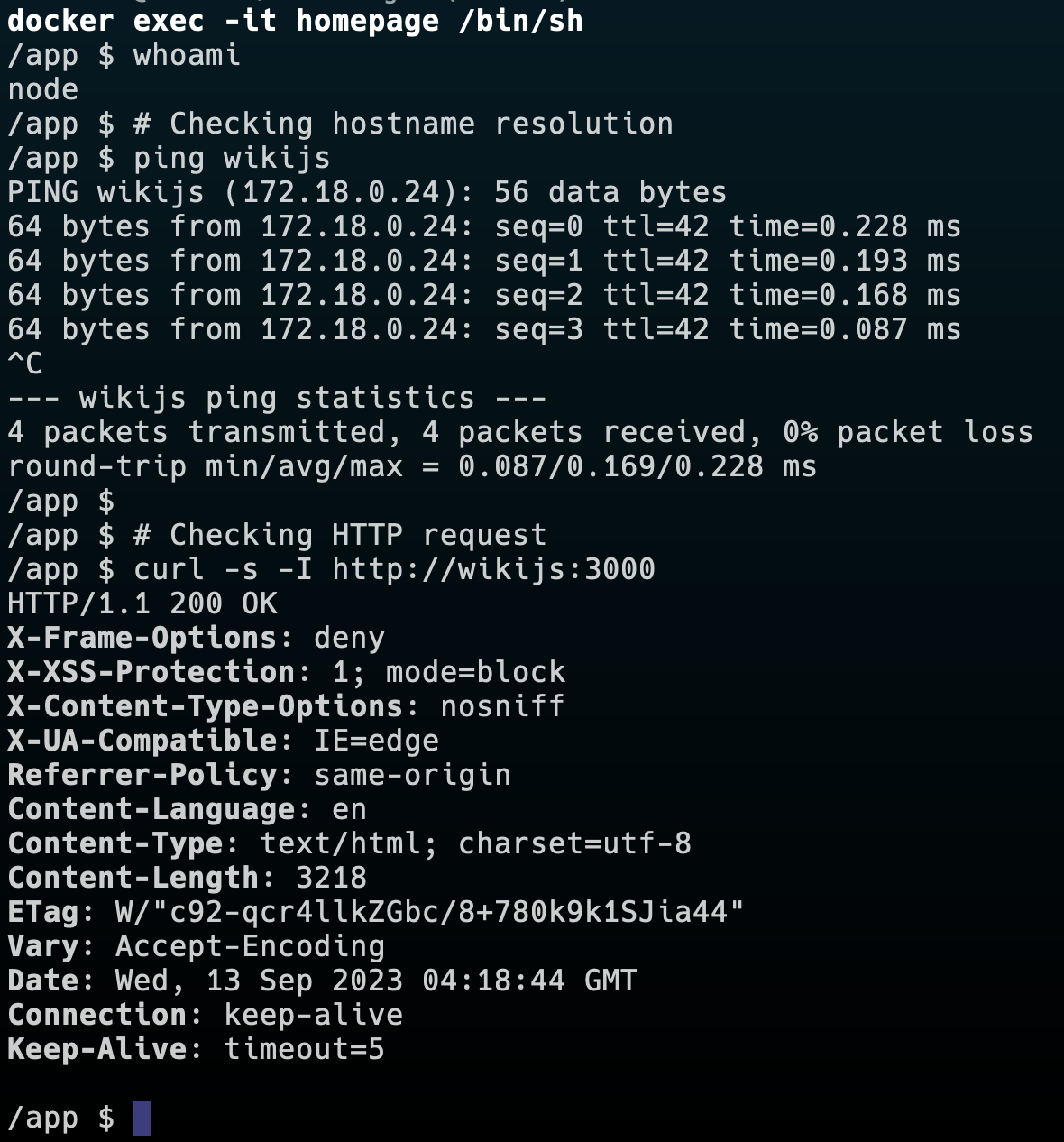 [Bug] Ping specifying port 3000 seems broken · Issue #1960 ...