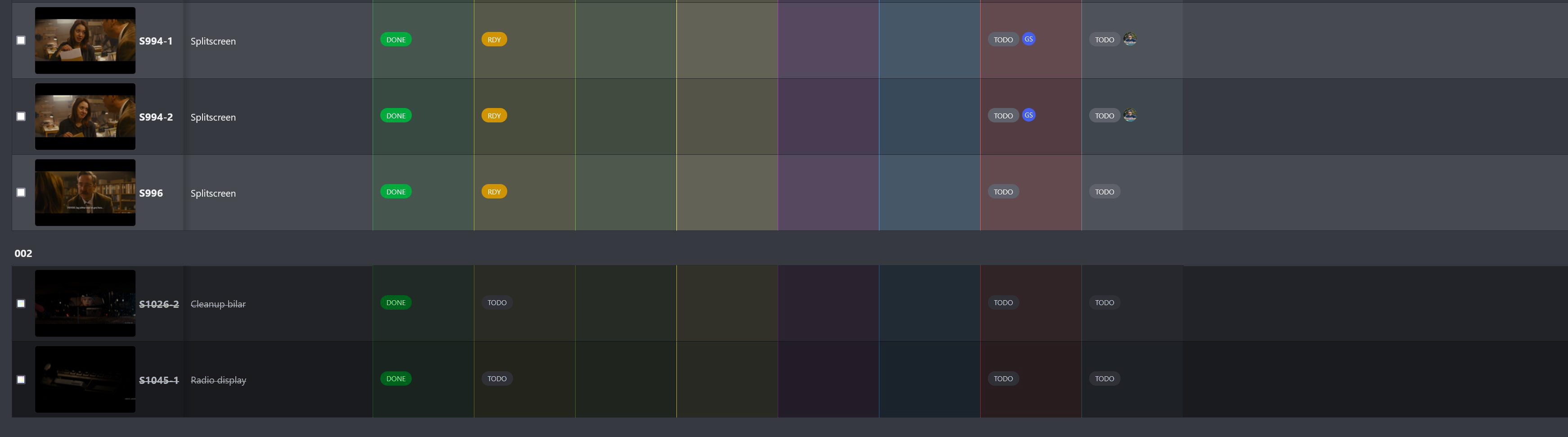 Make deleted stand out more · Issue #935 · cgwire/kitsu · GitHub