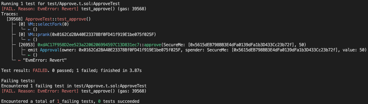 Failing invariant sequence is not printed · Issue #4754 · foundry-rs/foundry · GitHub