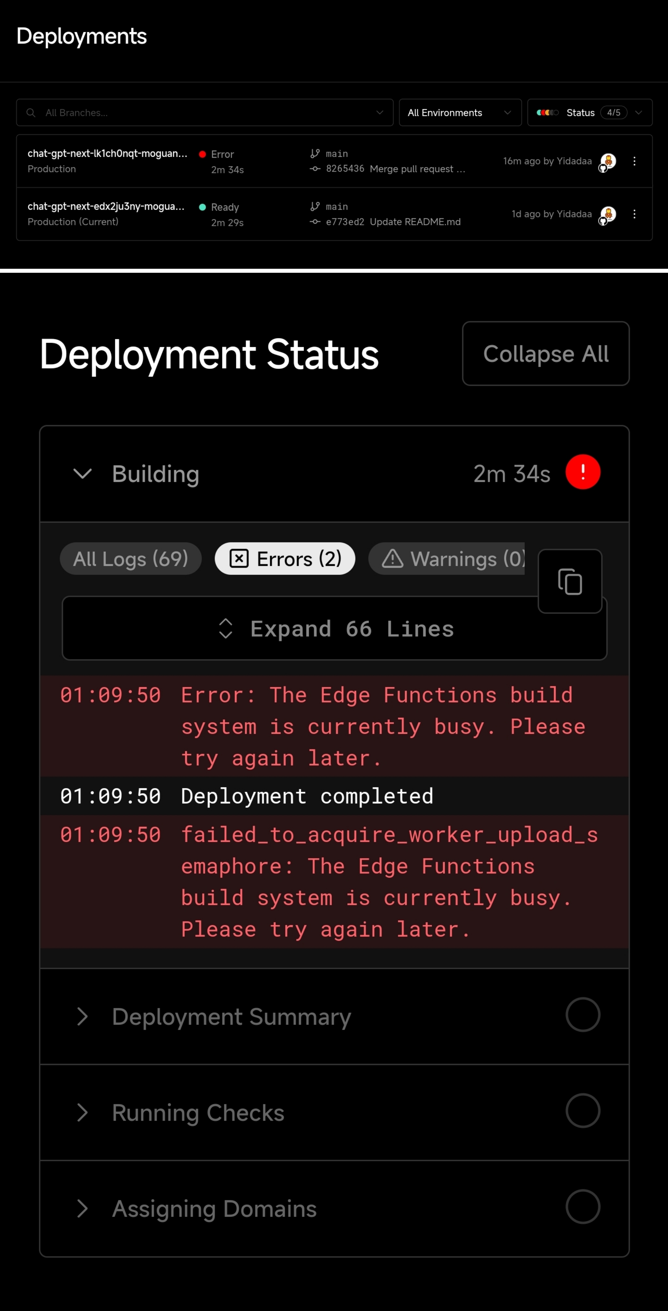 fork本项目后，自动上游同步更新 · Issue #1304 · ChatGPTNextWeb/NextChat · GitHub