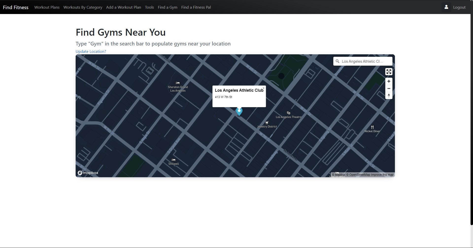 GitHub - Aelbish/Fitness-Finder: This is an Express.js web app. This ...