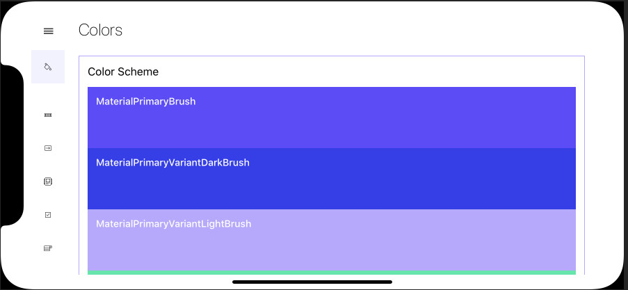 NavigationView in Landscape mode on phones show different states ...