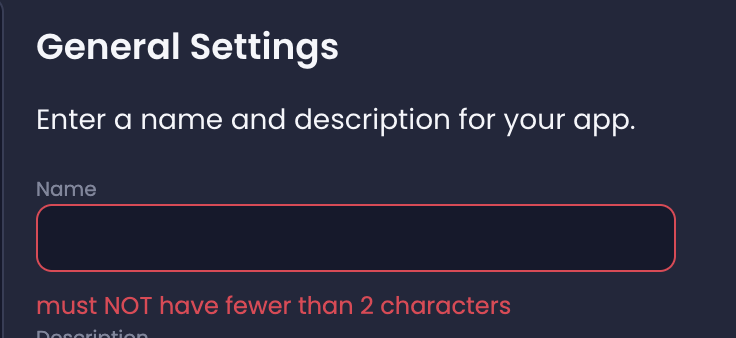 Topic Naming Validation Message Is Not Consistent With Our Styleguide · Issue 4015