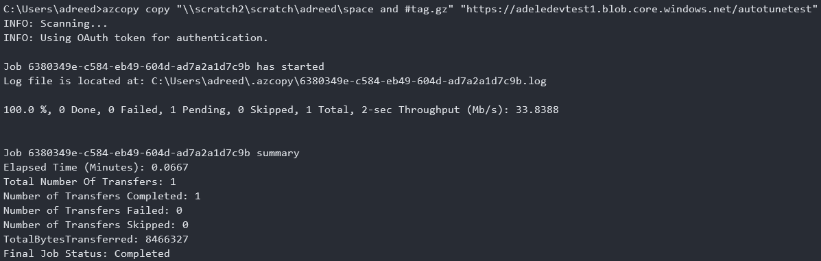 Cannot Copy A File From A Unc Path When The Filename Contains Both A Hash And Whitespace