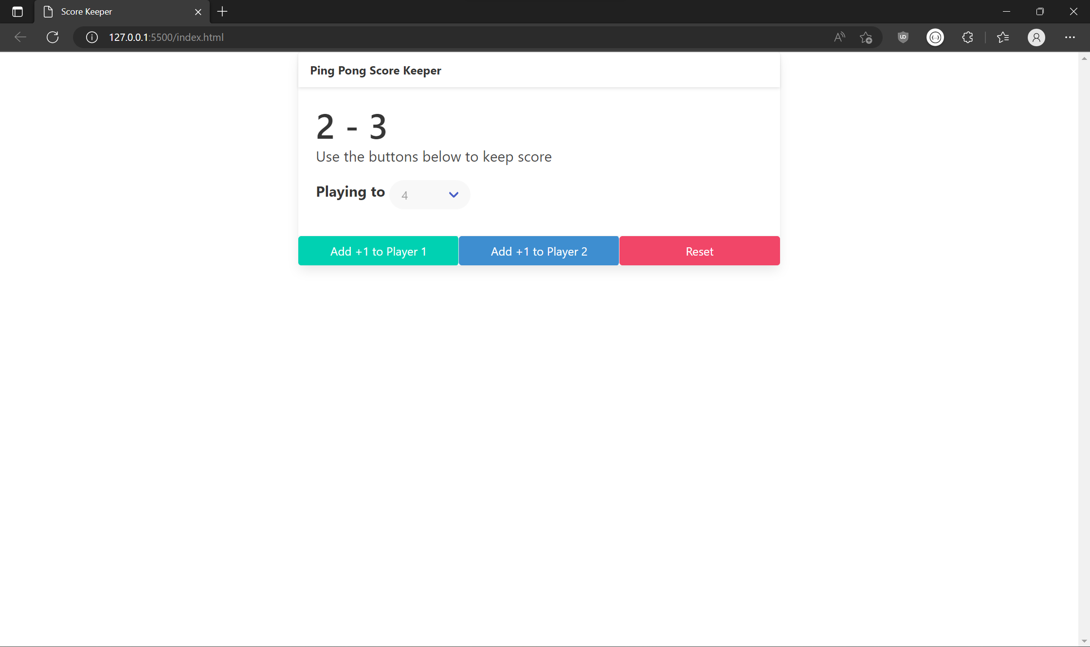 GitHub - kristianka/pingpong