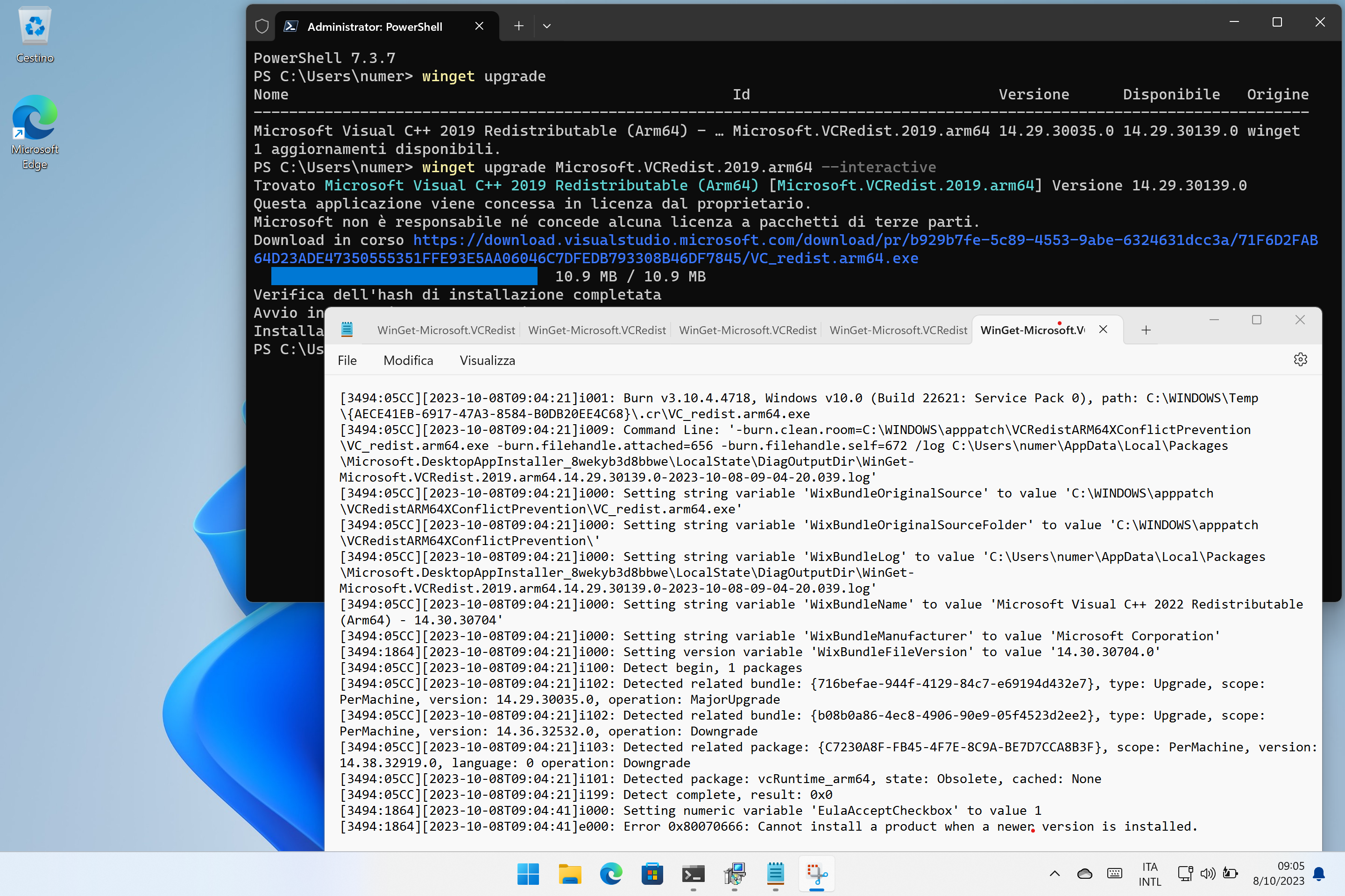 [Package Issue]: Microsoft.VCRedist.2019.arm64 · Issue #122148 · microsoft/winget-pkgs · GitHub