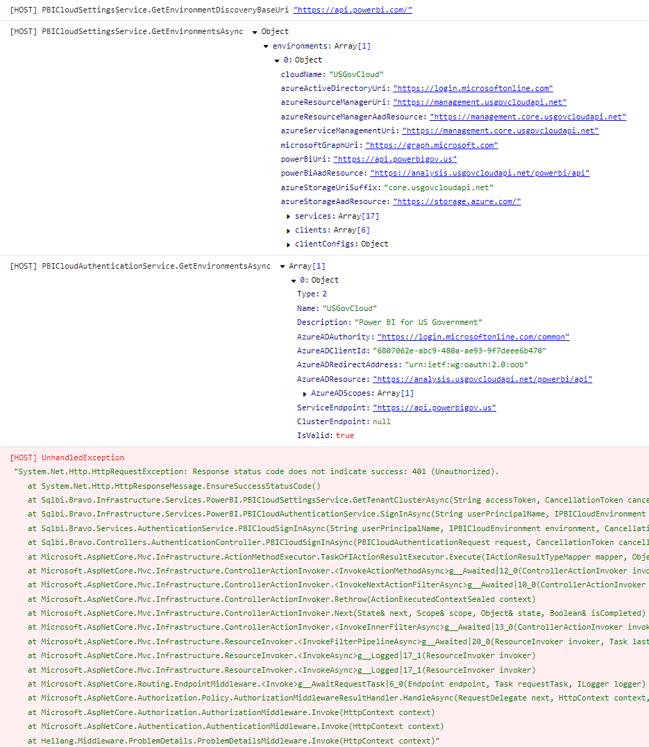 Issue connecting to PBI Government Service (cloud) · Issue #538 · sql ...