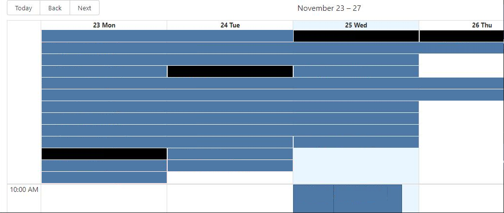 Cannot put non-multi day items above multi-day items · Issue #1815 · jquense/react-big-calendar ...