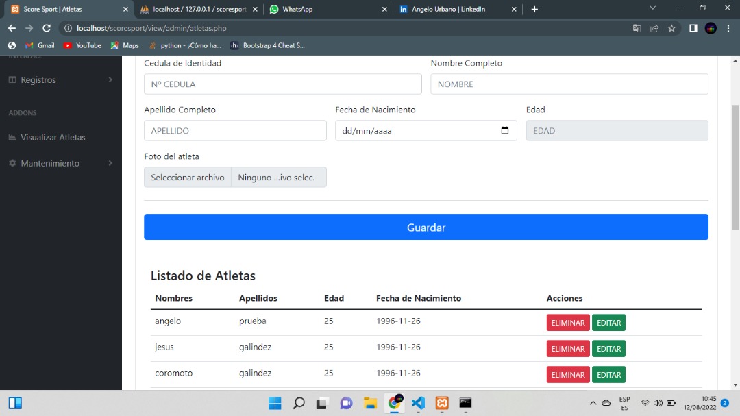 GitHub - angeloUrbano/Sistema-de-monitoreo-al-deportista: Freelancer ...