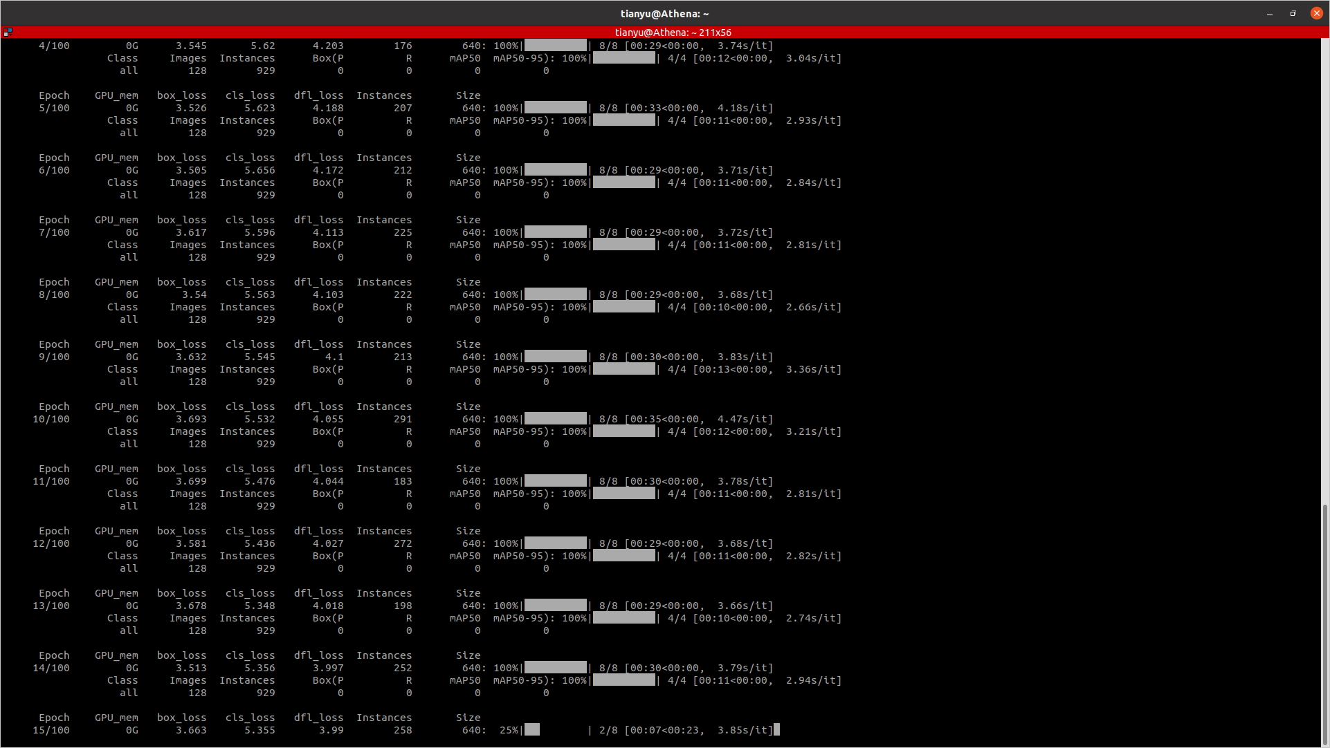 GPU_mem shows 0G while training using coco128 [] · Issue #2285 · ultralytics/ultralytics · GitHub