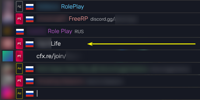 [FiveM Client] Server name with "|" character displayed incorrectly in the master list · Issue ...