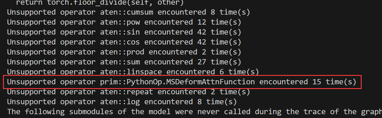 How can I calculate the flops of PythonOp.MSDeformAttnFunction? · Issue #88 · IDEA-Research ...