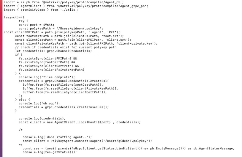 Cannot establish a gRPC connection when using Apple M1 processor · Issue #167 · MatrixAI/Polykey ...