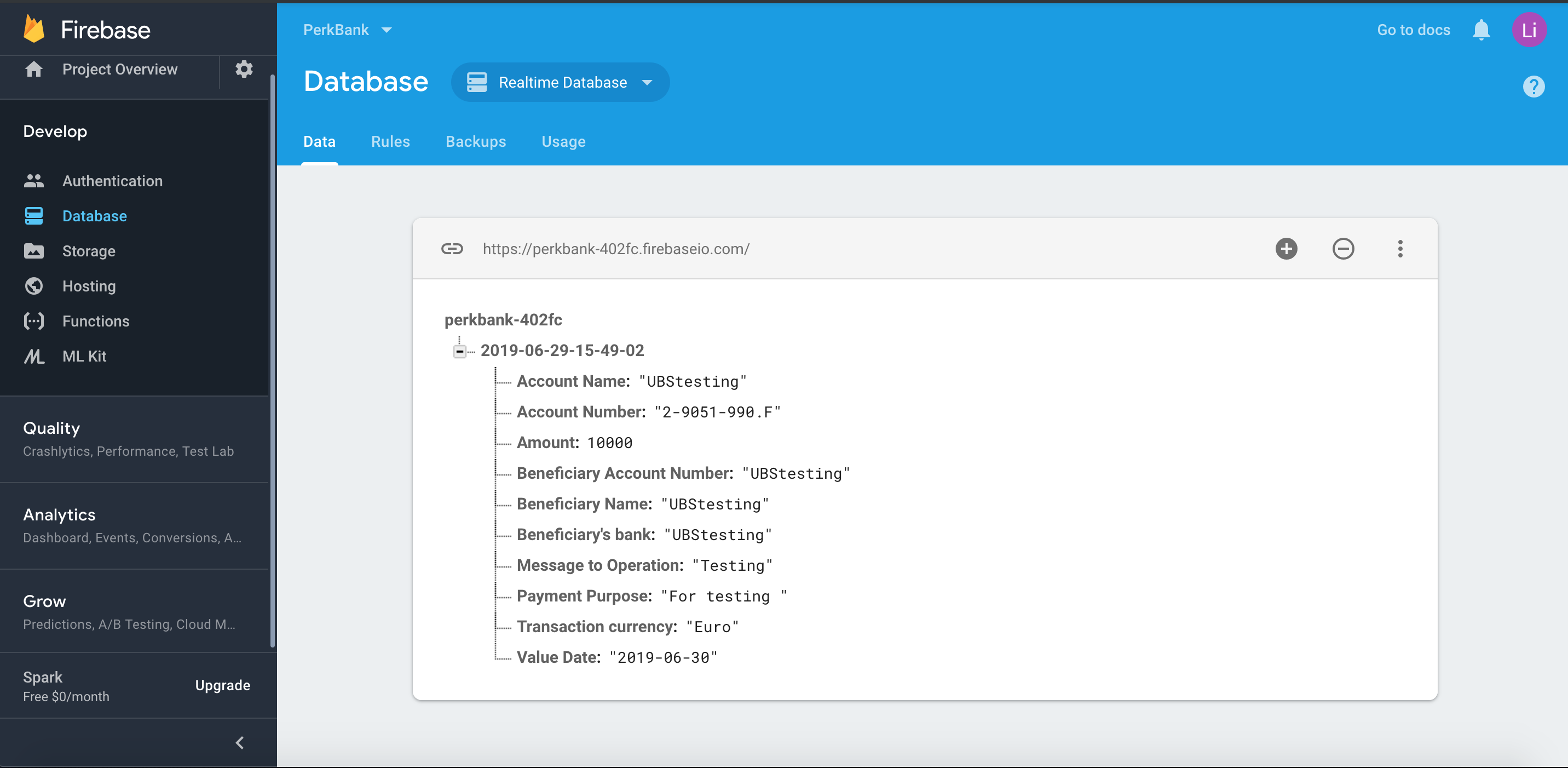 GitHub - thomas0324/PerkBank