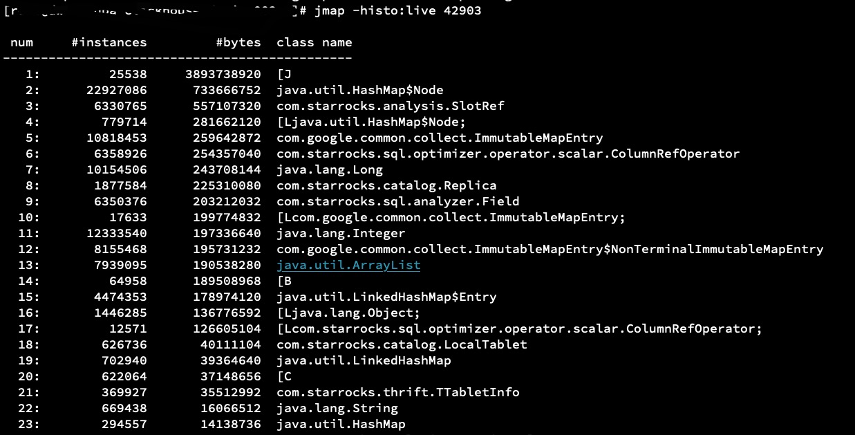 FE JVM memory increase abnormal and even crash when collecting ...