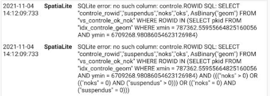 spatialite layers loaded through ogr broken on 1.10 · Issue #2260 · opengisch/QField · GitHub